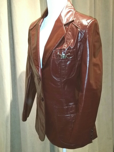 Etienne Aigner | Jackets & Coats | Etienne Aigner Vintage Leather ...